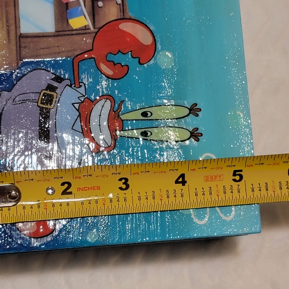 Storage & Organization | Spongebob Mr Krab Krusty Krab Wood Box Stash ...